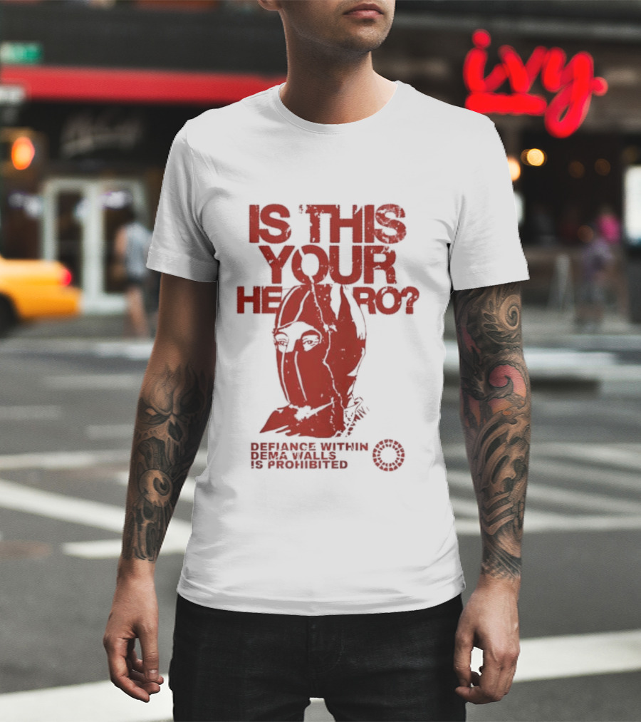 Defiance Within Dema Walls Twenty One Pilots Is This Your Hero Clancy T-Shirt