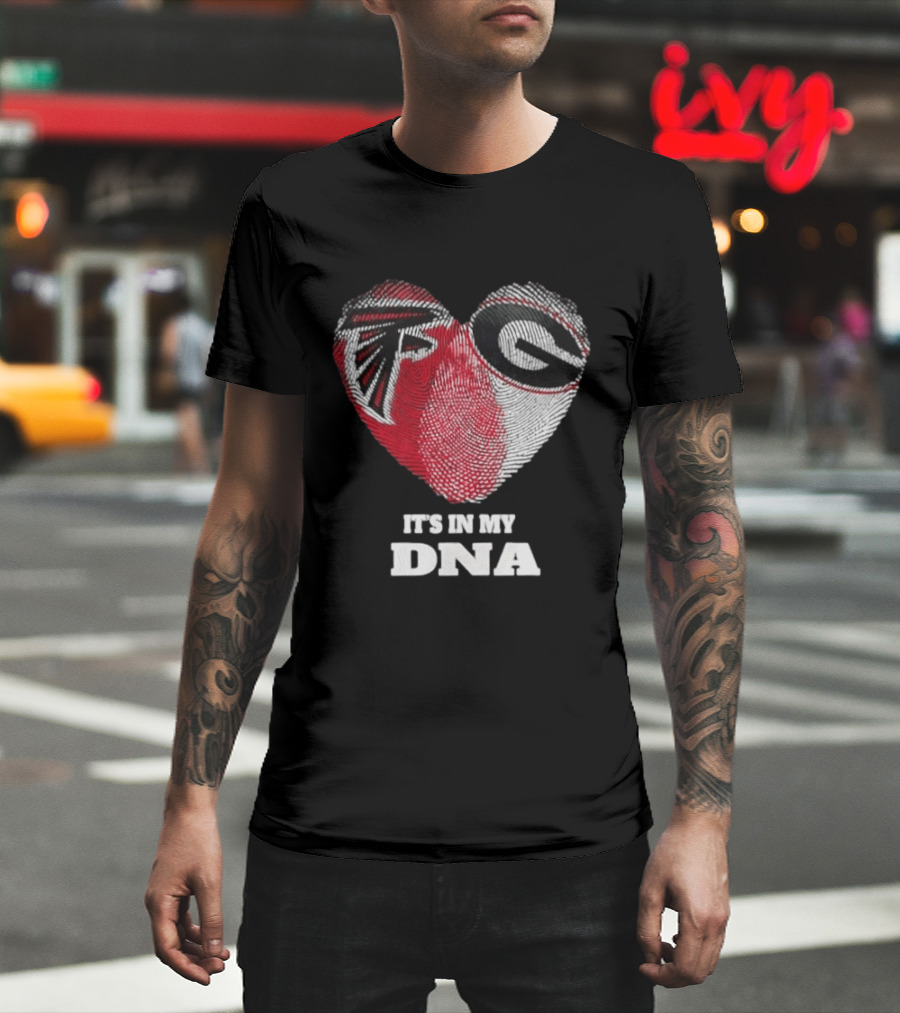 Atlanta Falcons Georgia Bulldogs It's In My DNA T-Shirt