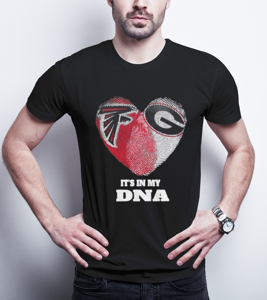 Atlanta Falcons Georgia Bulldogs It's In My DNA T-Shirt