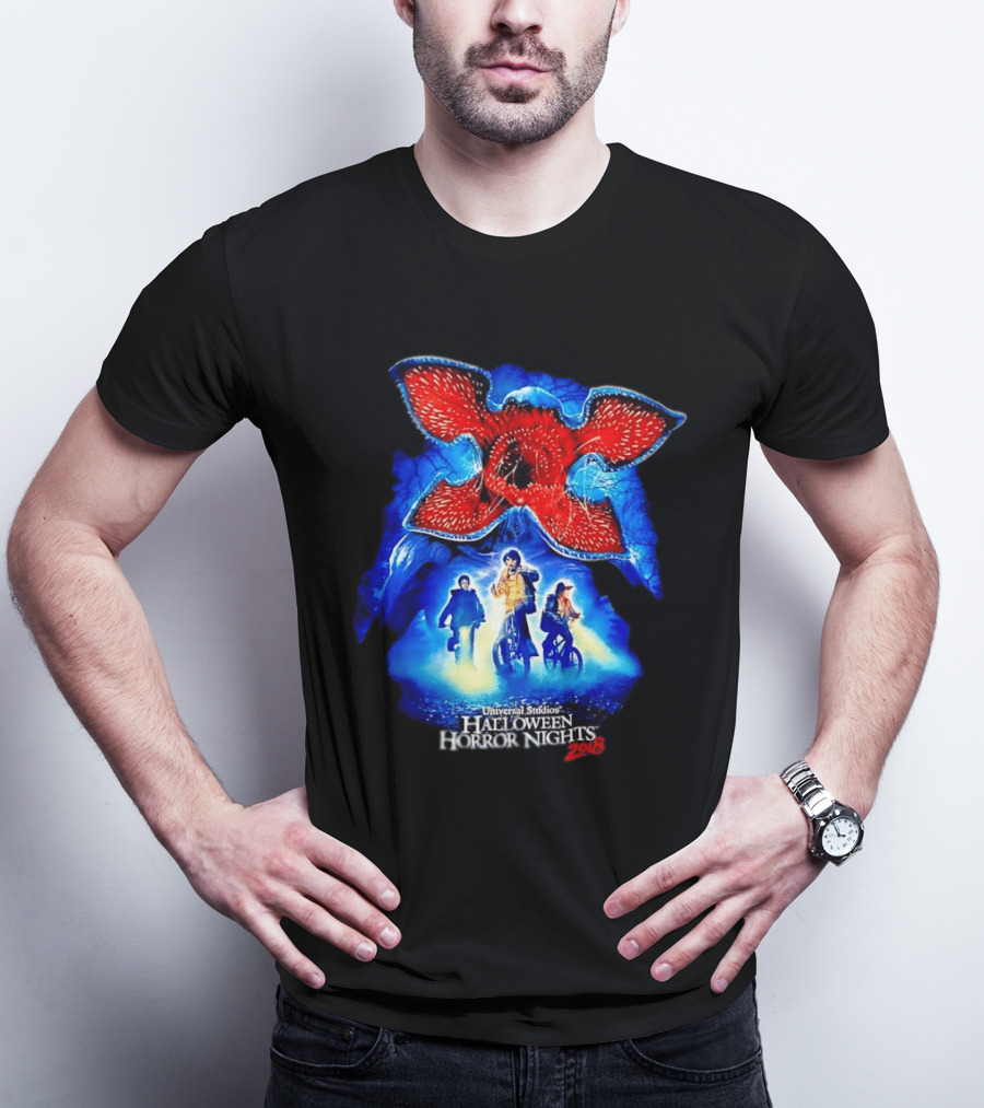 Demogorgon Stranger Things Universal Studios Halloween Horror Nights 2018 T-Shirt