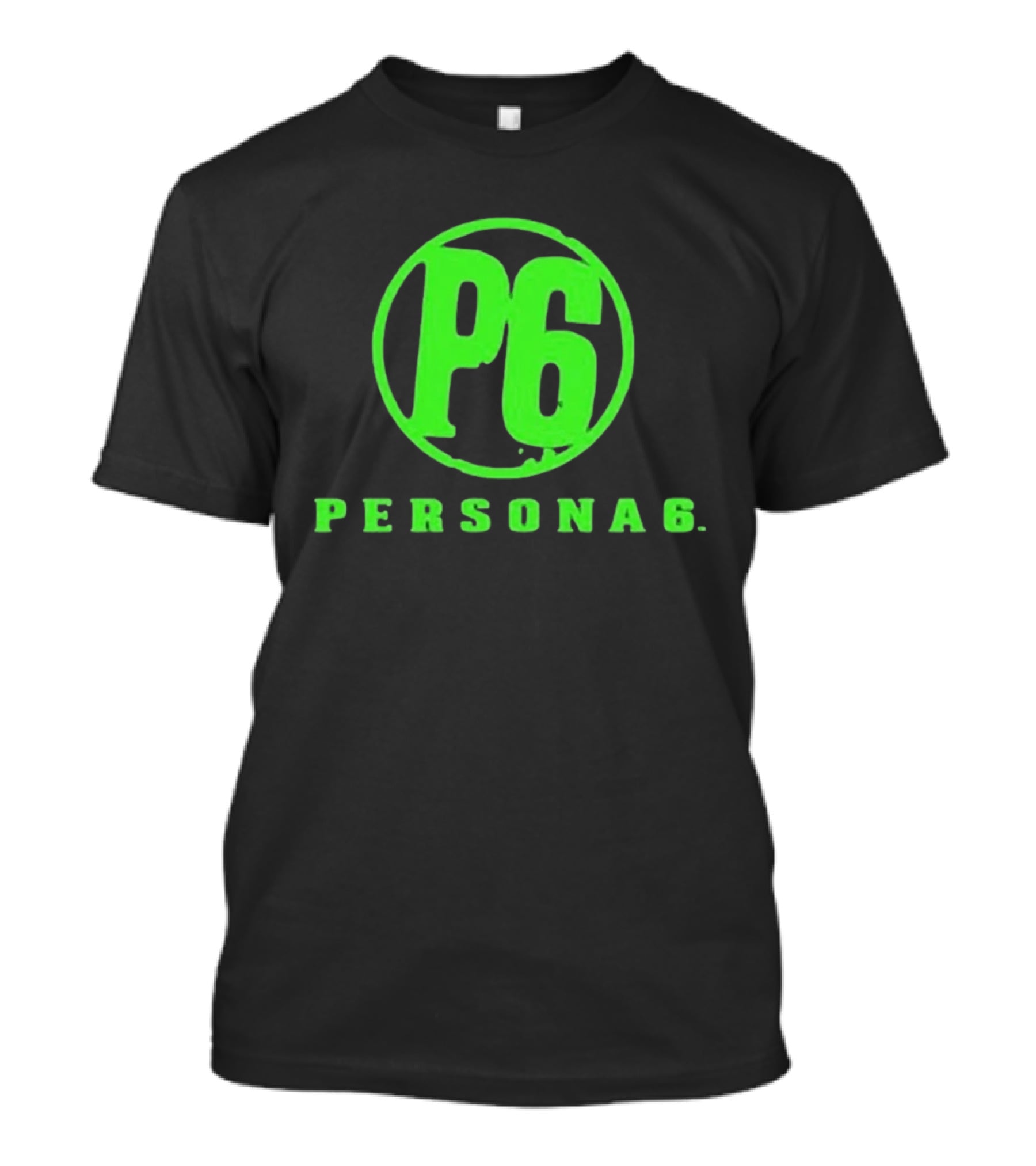 Persona 6 P6 Green Logo Commemorative T-Shirt