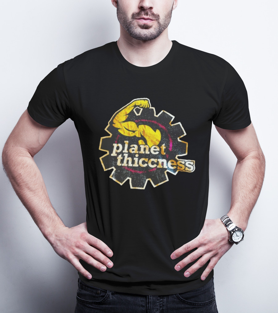 Planet Thiccness Muscle Flex Gear T-Shirt