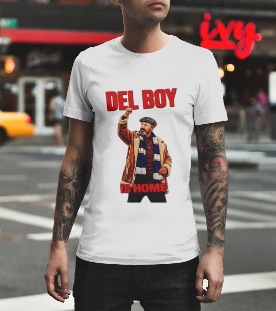 Del Boy Only Fools And Horses Is Home Vintage Look T-Shirt