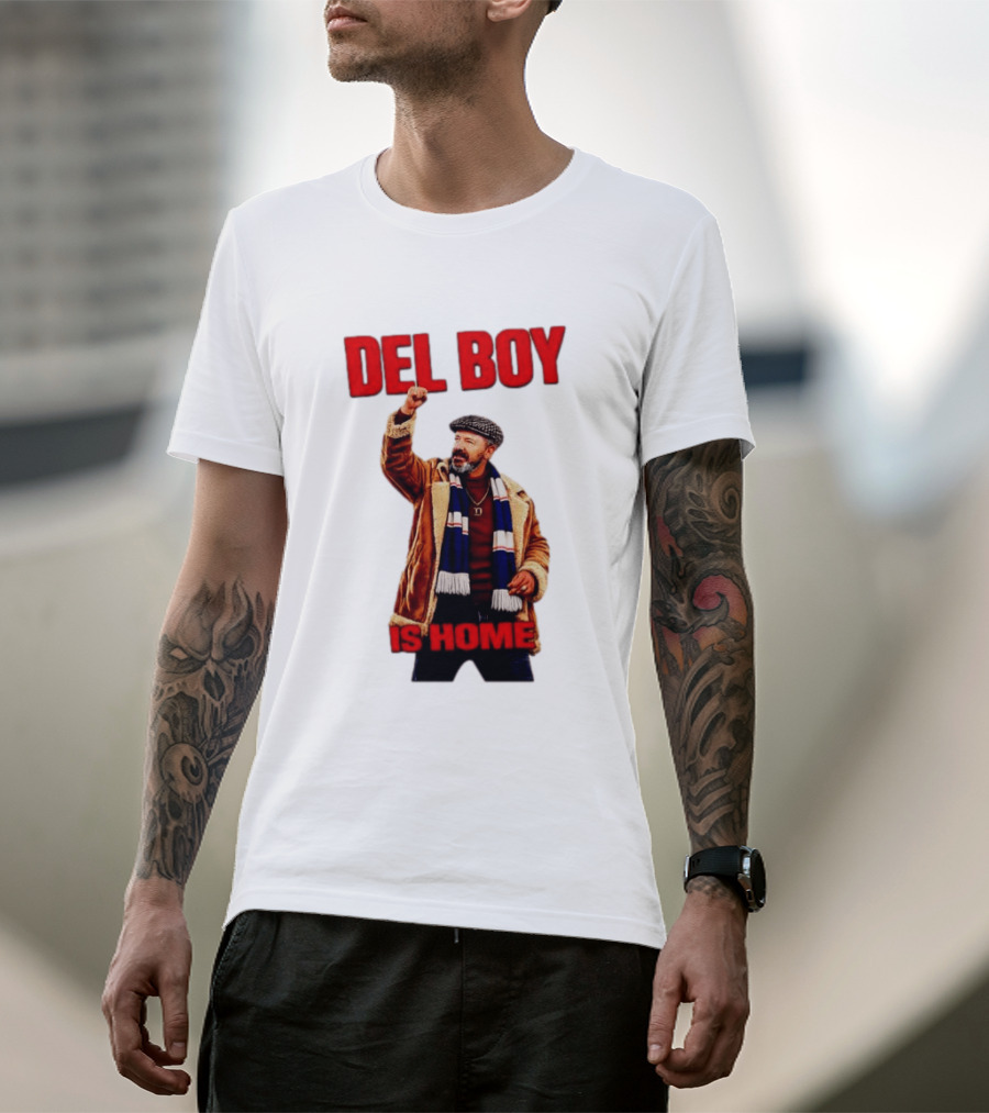 Del Boy Only Fools And Horses Is Home Vintage Look T-Shirt