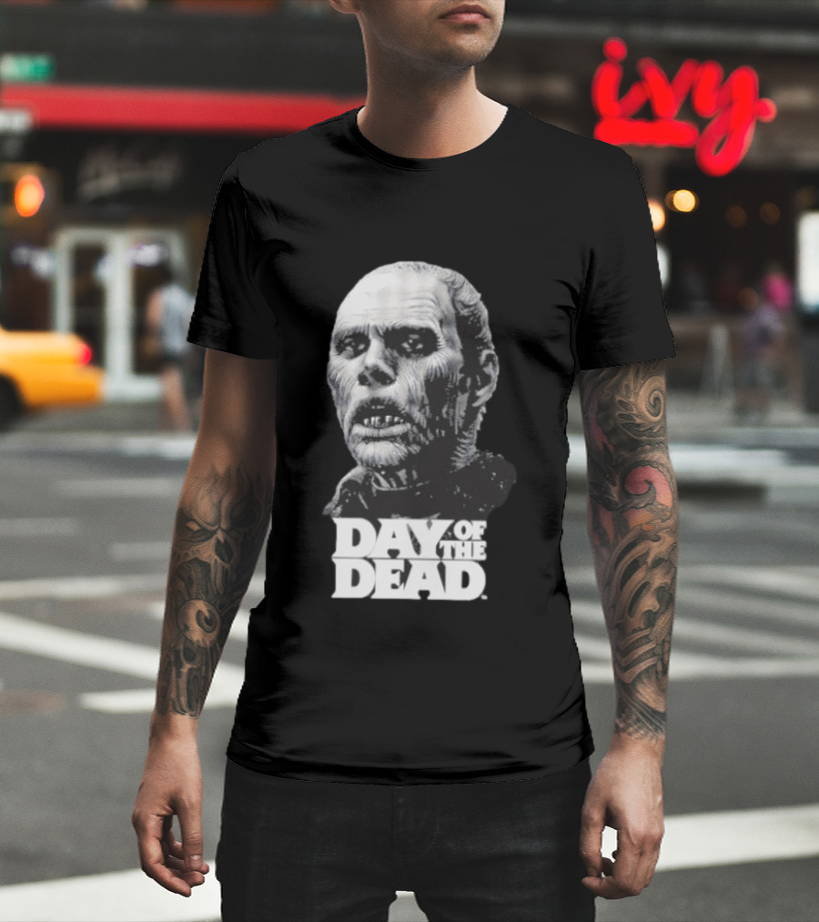 Bub Zombie Day Of The Dead Horror Movie Merchandise T-Shirt
