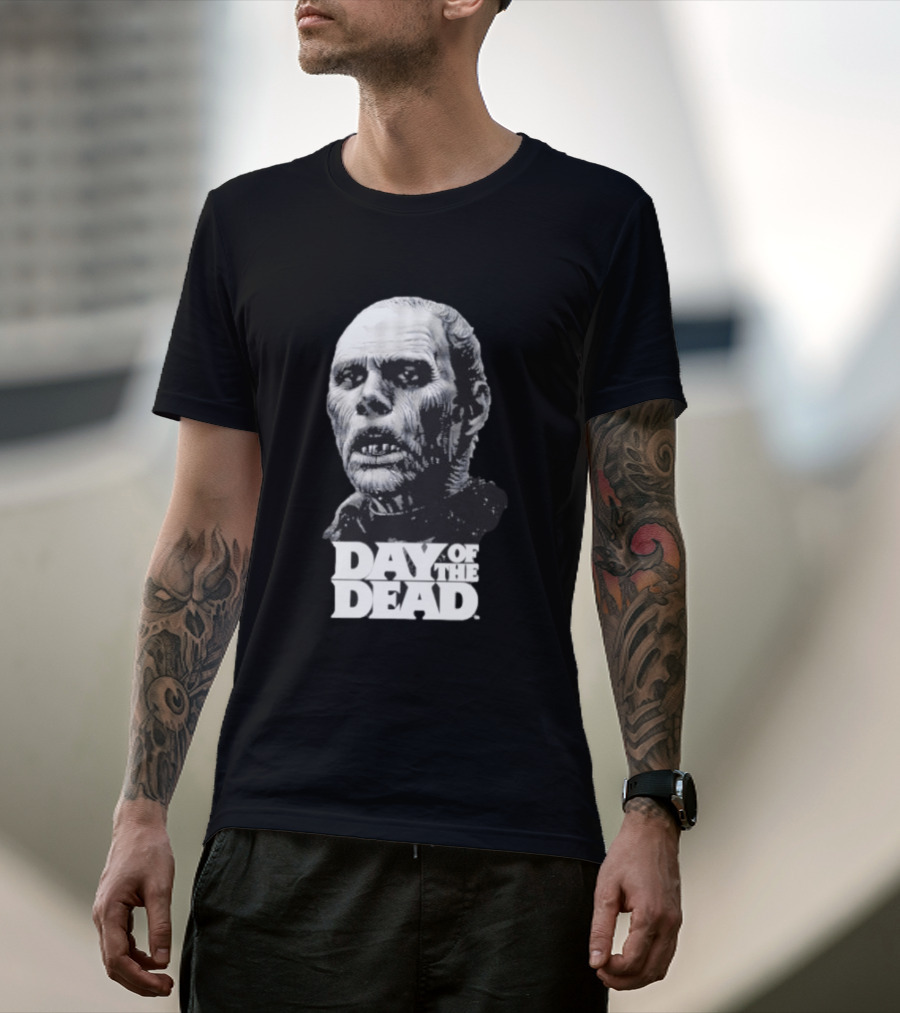 Bub Zombie Day Of The Dead Horror Movie Merchandise T-Shirt
