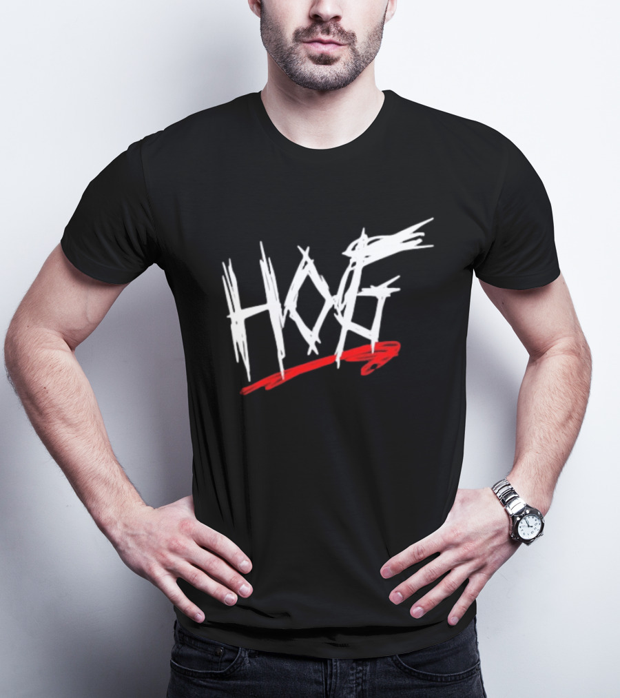 HOF Wrestling Memorabilia Commemorative Sports Organization Hall Of Fame T-Shirt