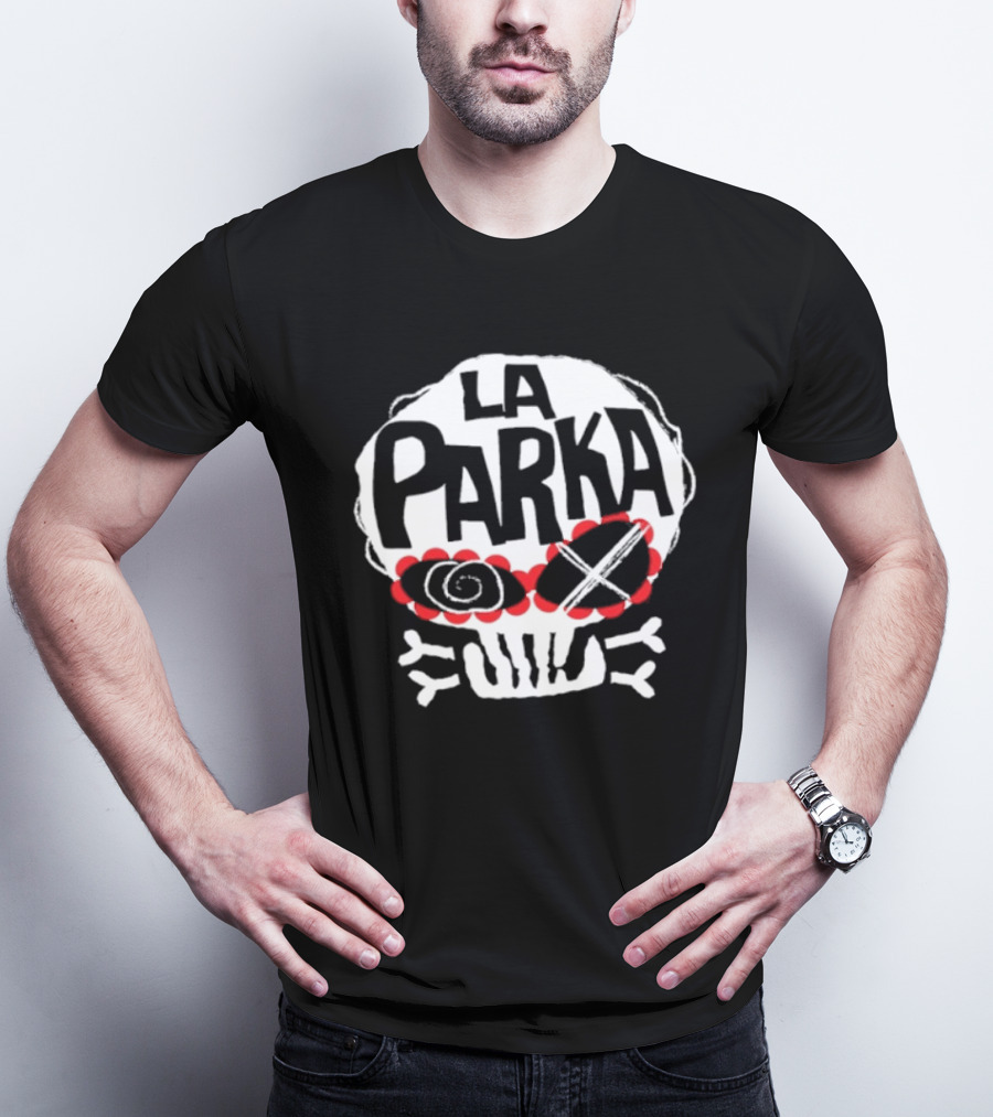 La Parka X WWE AAA Superstar Skull T-Shirt