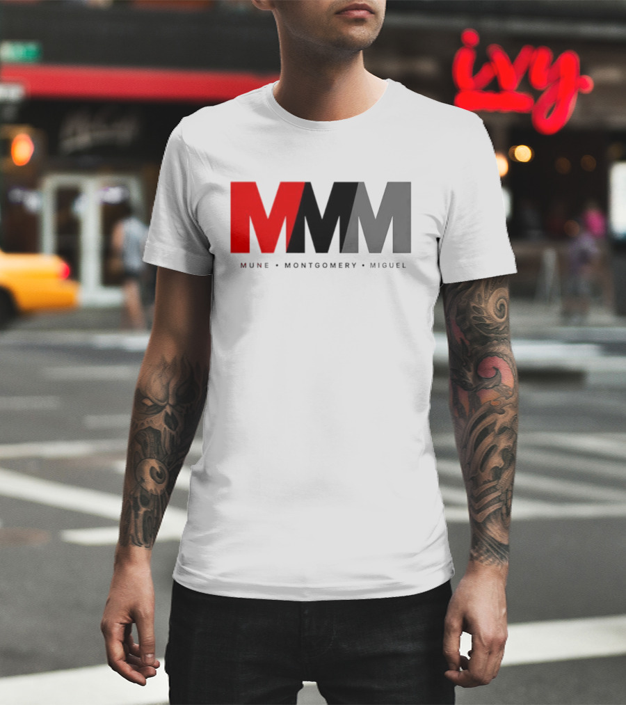Mune Montgomery Miguel MMM T-Shirt