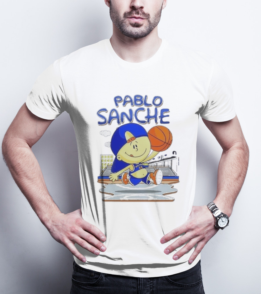 Pablo Sanchez Secret Weapon New York Basketball Court Playground Kid T-Shirt