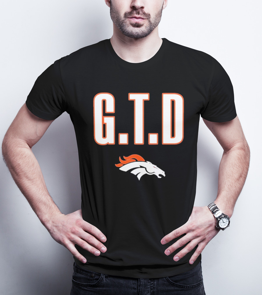 Denver Broncos GTD Official Team Merchandise T-Shirt