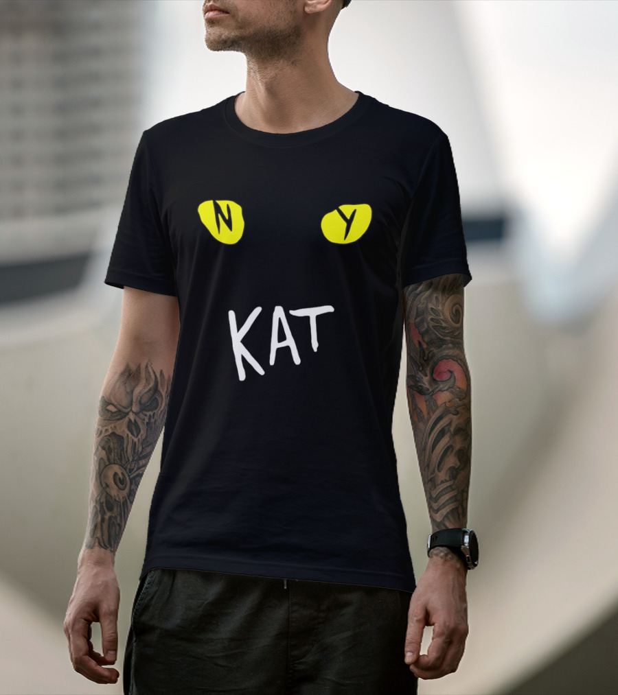 New York NY KAT Cat Eyes Karl Anthony Towns Knicks T-Shirt
