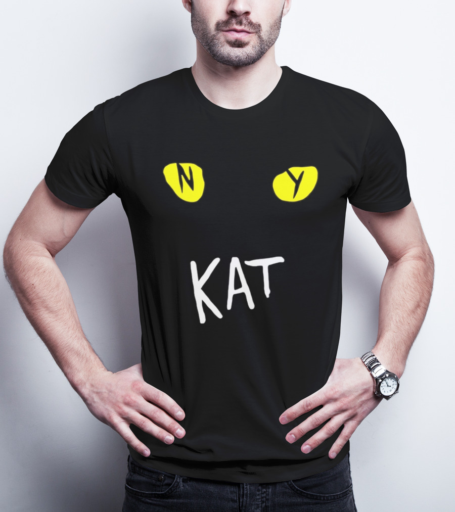 New York NY KAT Cat Eyes Karl Anthony Towns Knicks T-Shirt