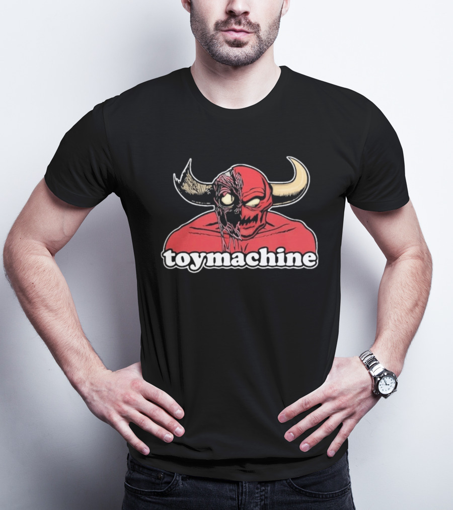 Toy Machine Horned Monster Face Melt T-Shirt