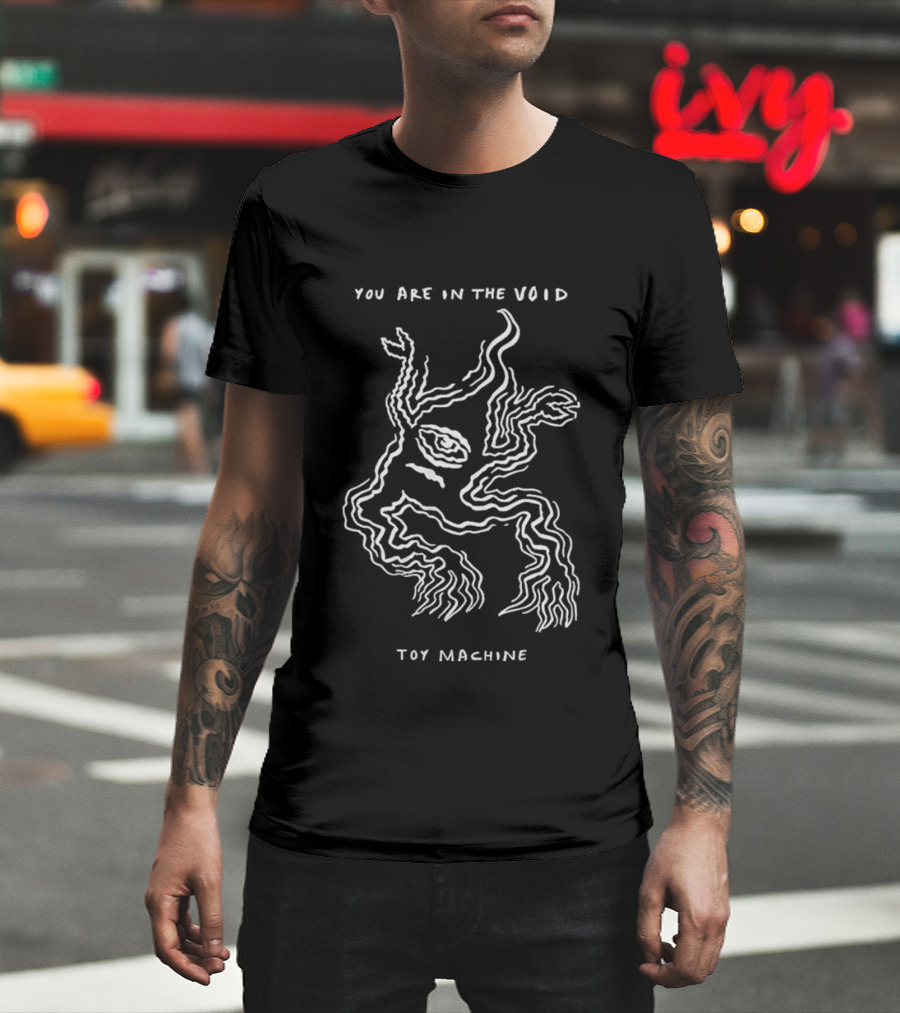 You Are In The Void Toy Machine Wavy Abstract Creature T-Shirt