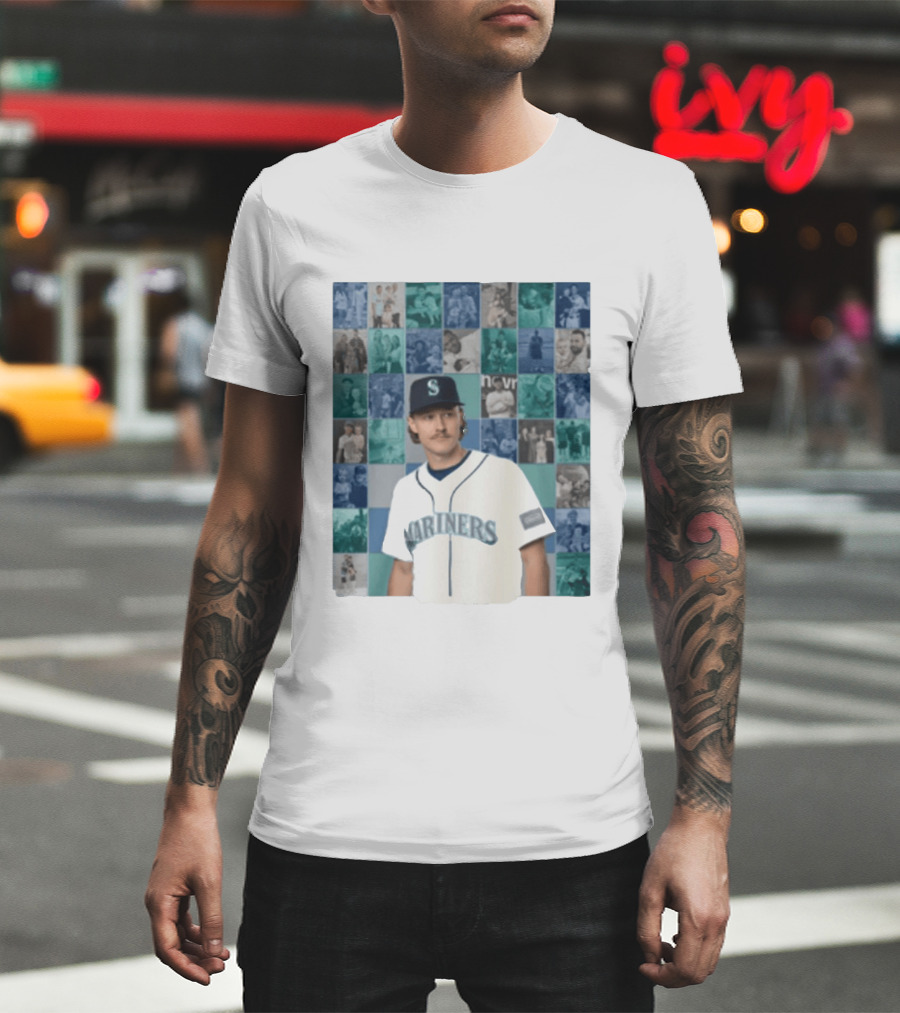 Bryce Miller Seattle Mariners 2026 Dad Era Baseball T-Shirt
