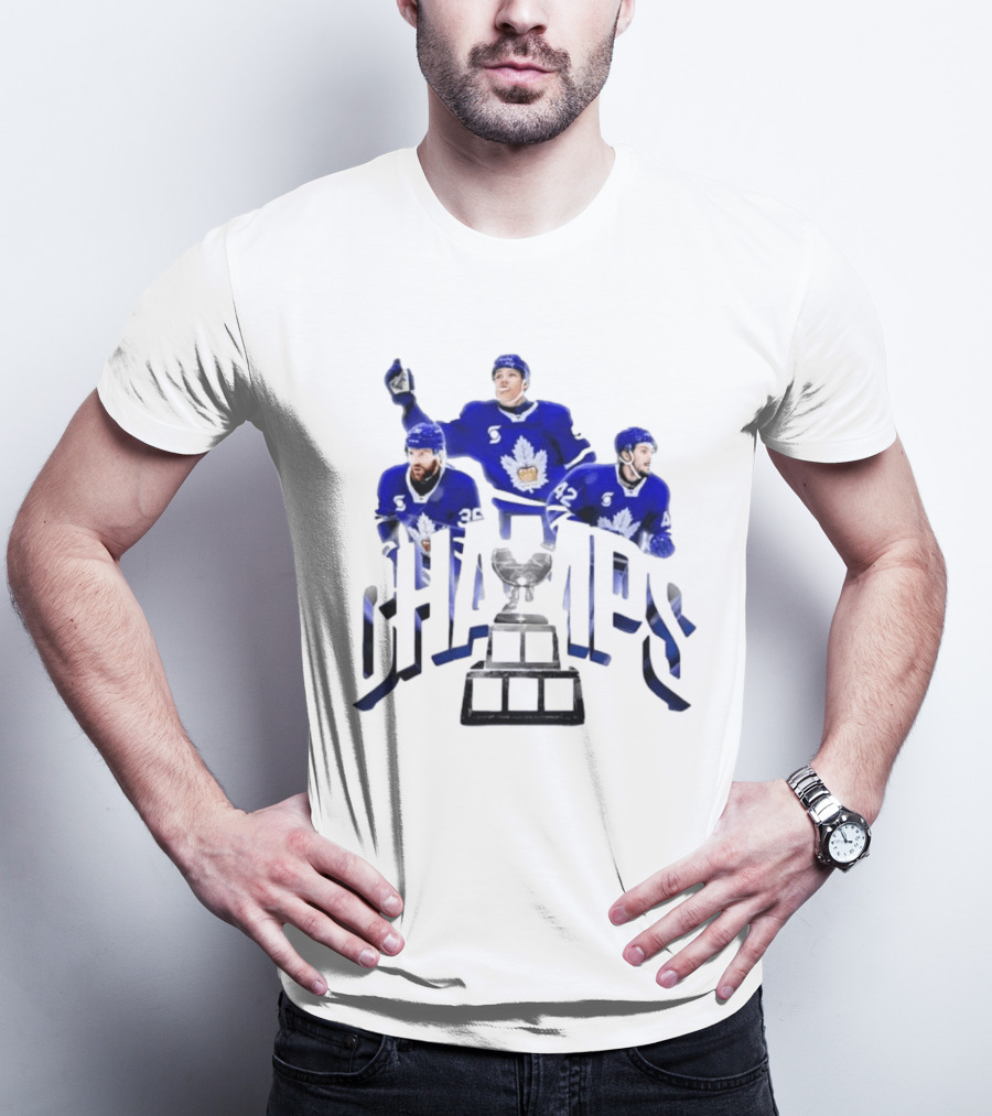 Toronto Marlies Champions Dakota Mermis Easton Cowan Landon Sim 2026 Calder Cup T-Shirt