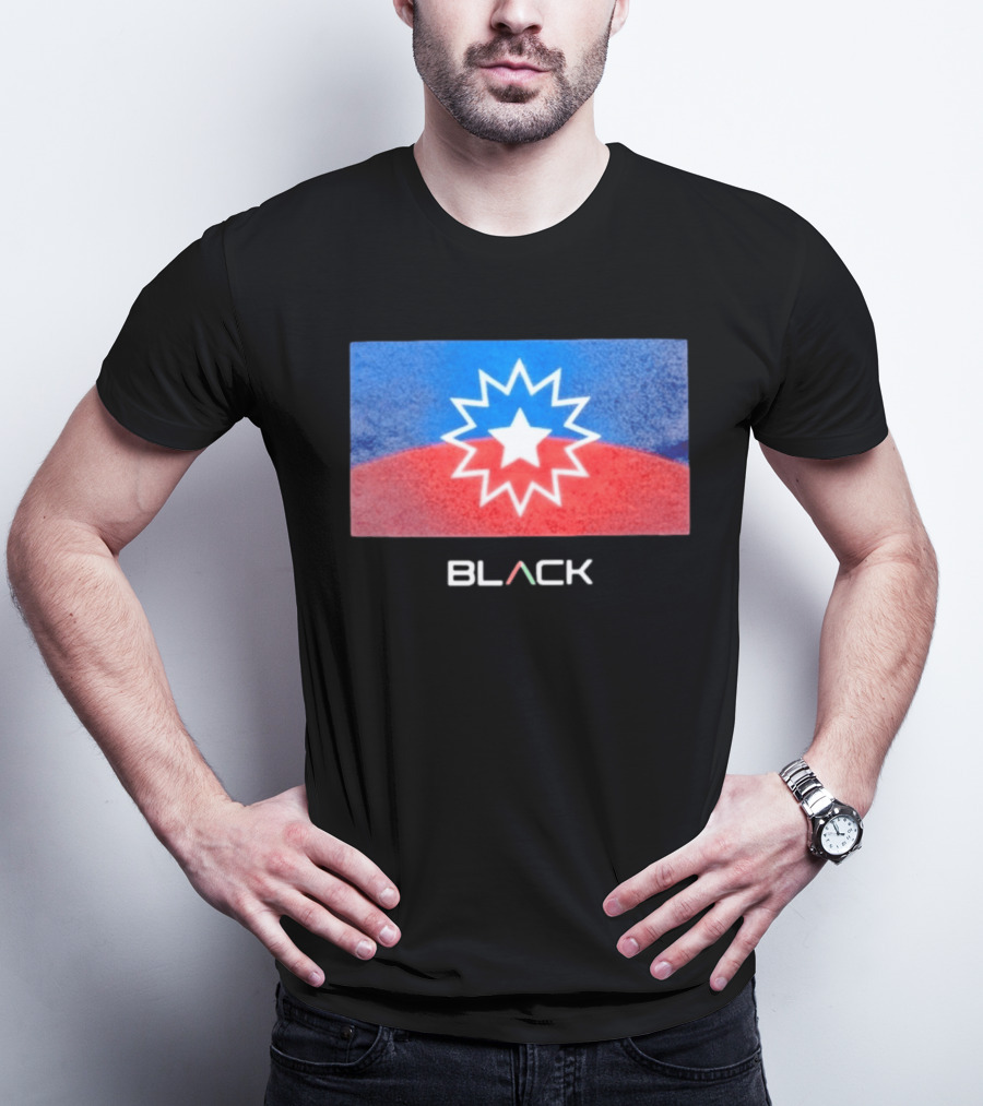 Actively Black Juneteenth Star Flag Celebration T-Shirt
