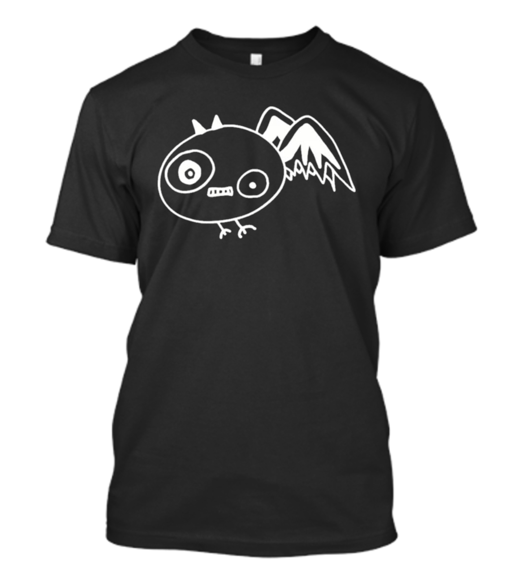 Mountain Bat Halloween Creepy Cartoon Creature With Wings T-Shirt