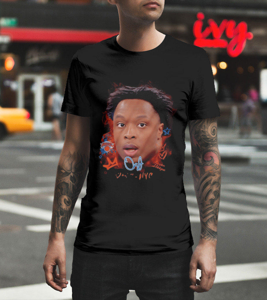 OG Anunoby Knicks Heart Star NYC NBA Never Sleeps T-Shirt