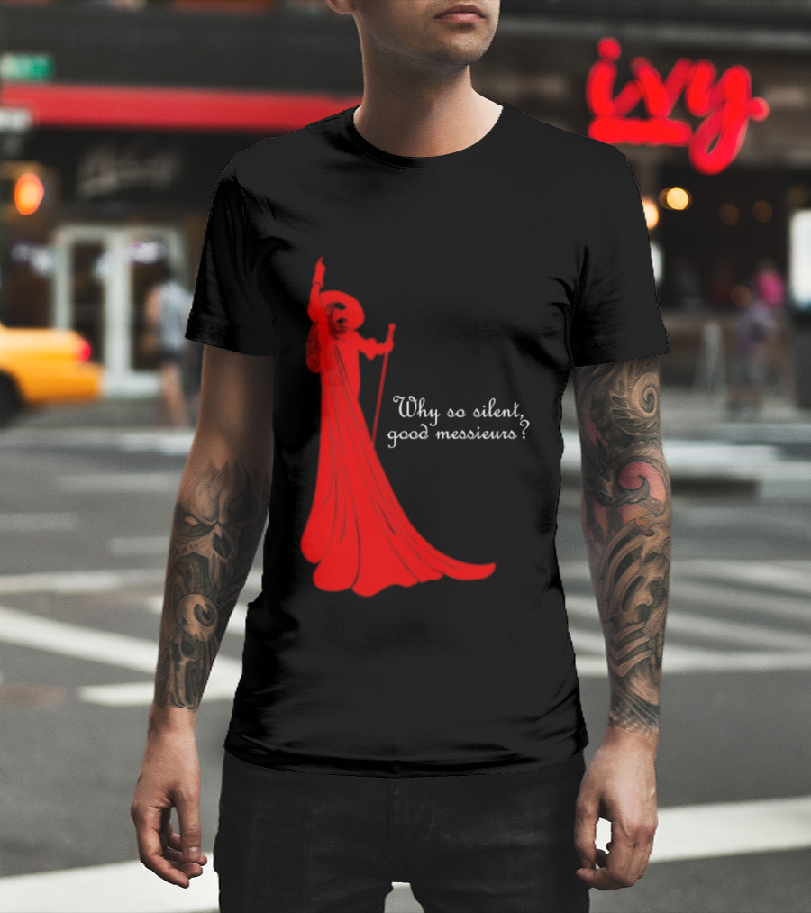 Phantom Why So Silent Good Messieurs Red T-Shirt