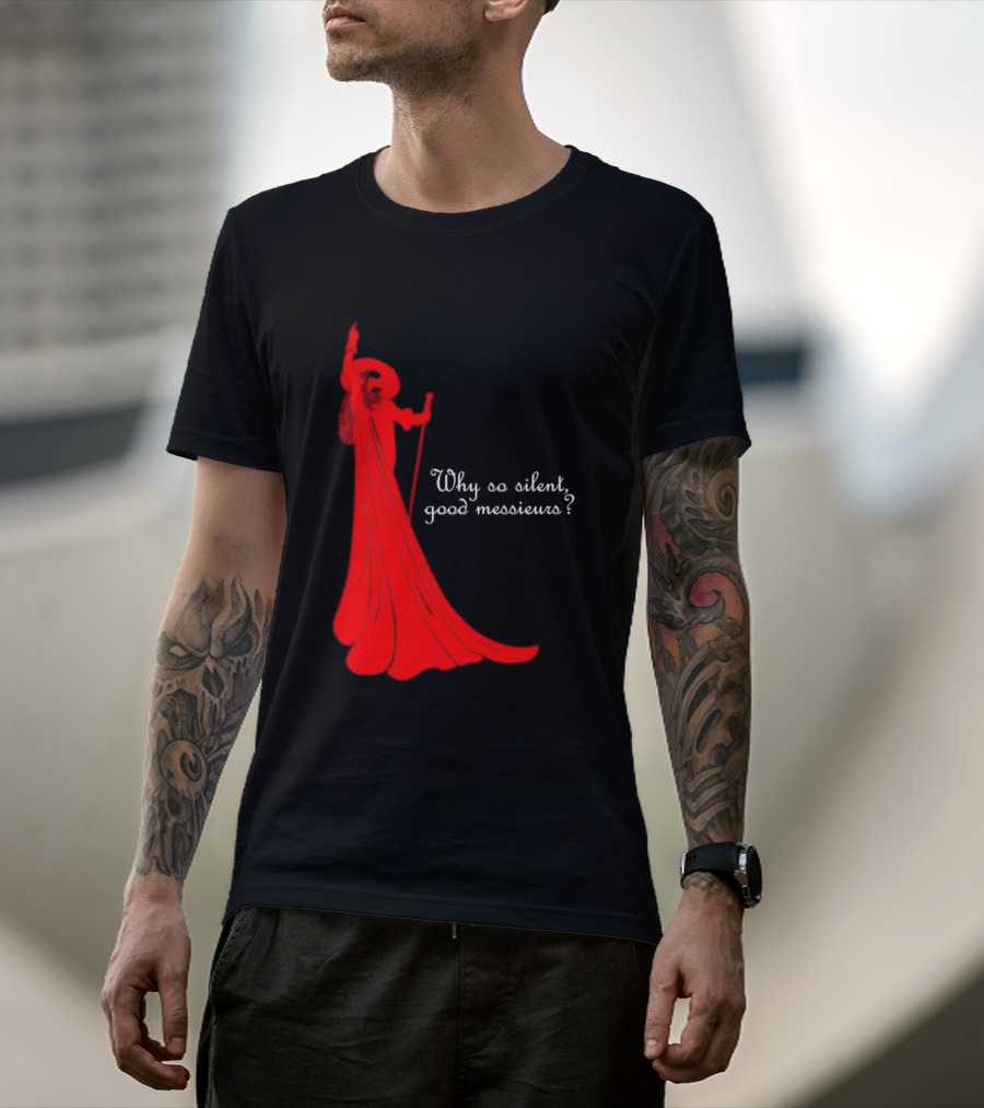 Phantom Why So Silent Good Messieurs Red T-Shirt