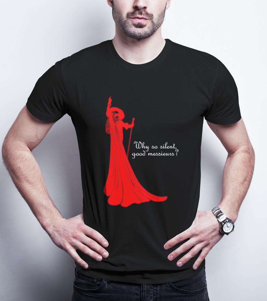 Phantom Why So Silent Good Messieurs Red T-Shirt