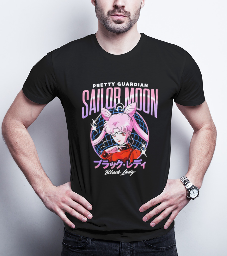 Pretty Guardian Sailor Moon Black Lady · T-Shirt