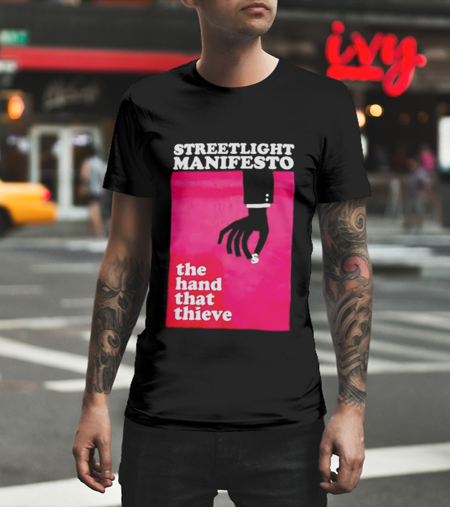 Streetlight Manifesto The Hand That Thieve Album Cover T-Shirt