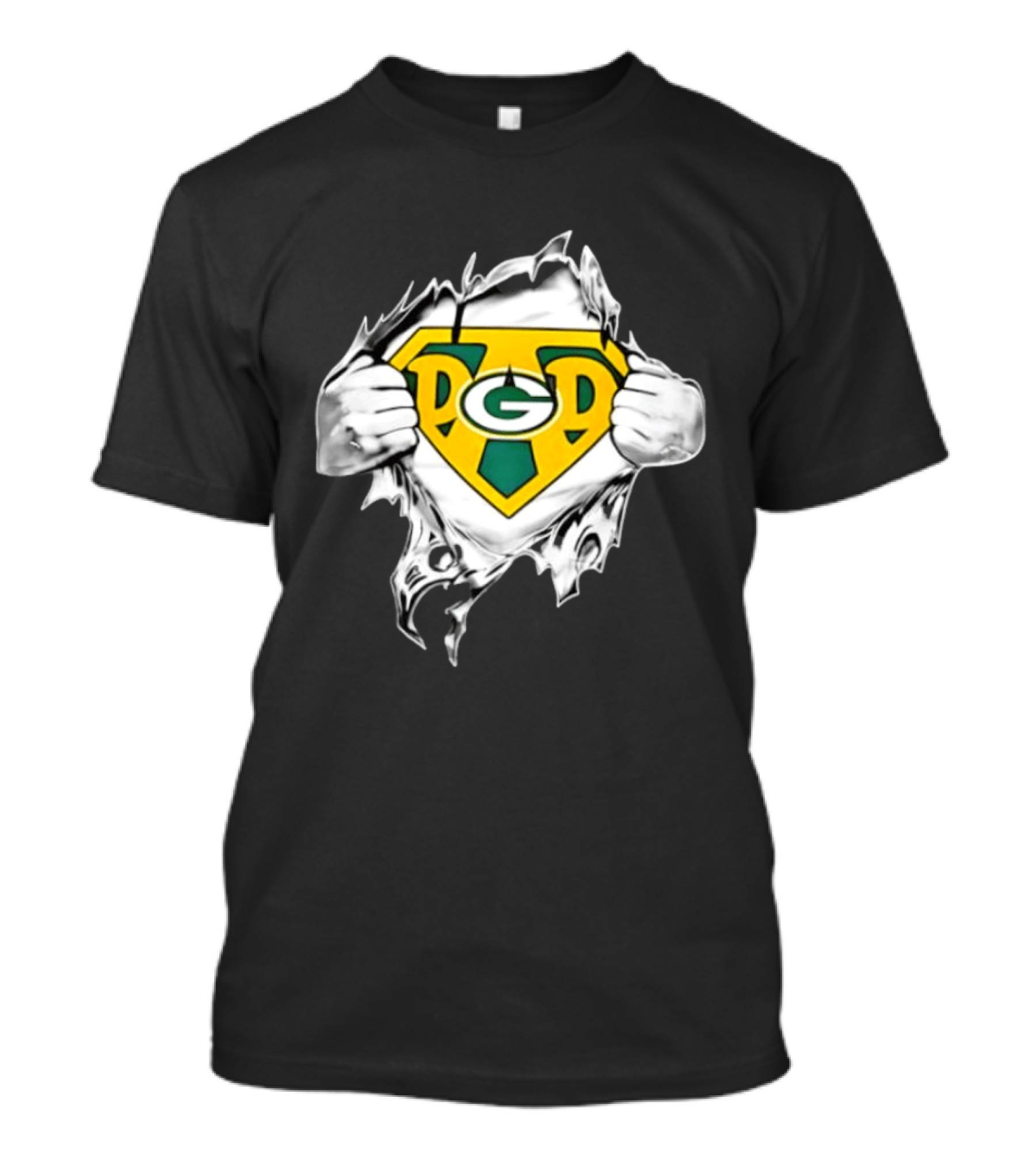 Green Bay Packers Super Dad PGD Father's Day T-Shirt