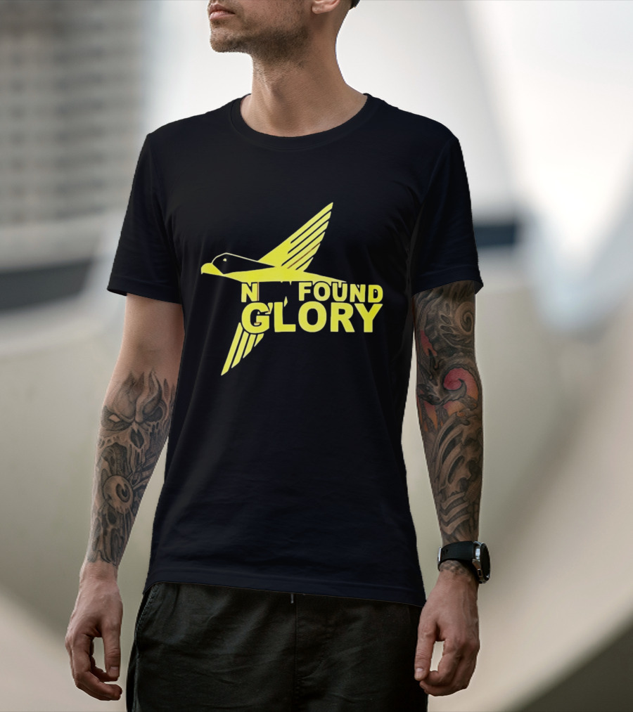 New Found Glory Yellow Flying Bird T-Shirt