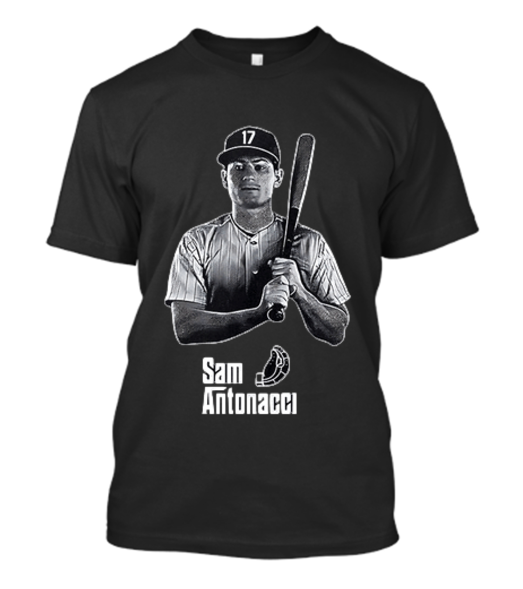 Sam Antonacci Baseball Team Sport MLB Two Runs T-Shirt
