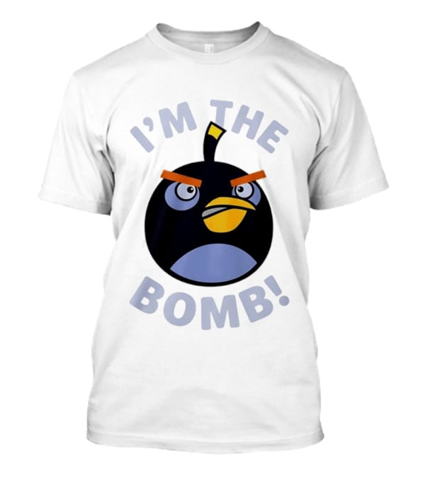 Angry Birds I'm The Bomb Character Face T-Shirt