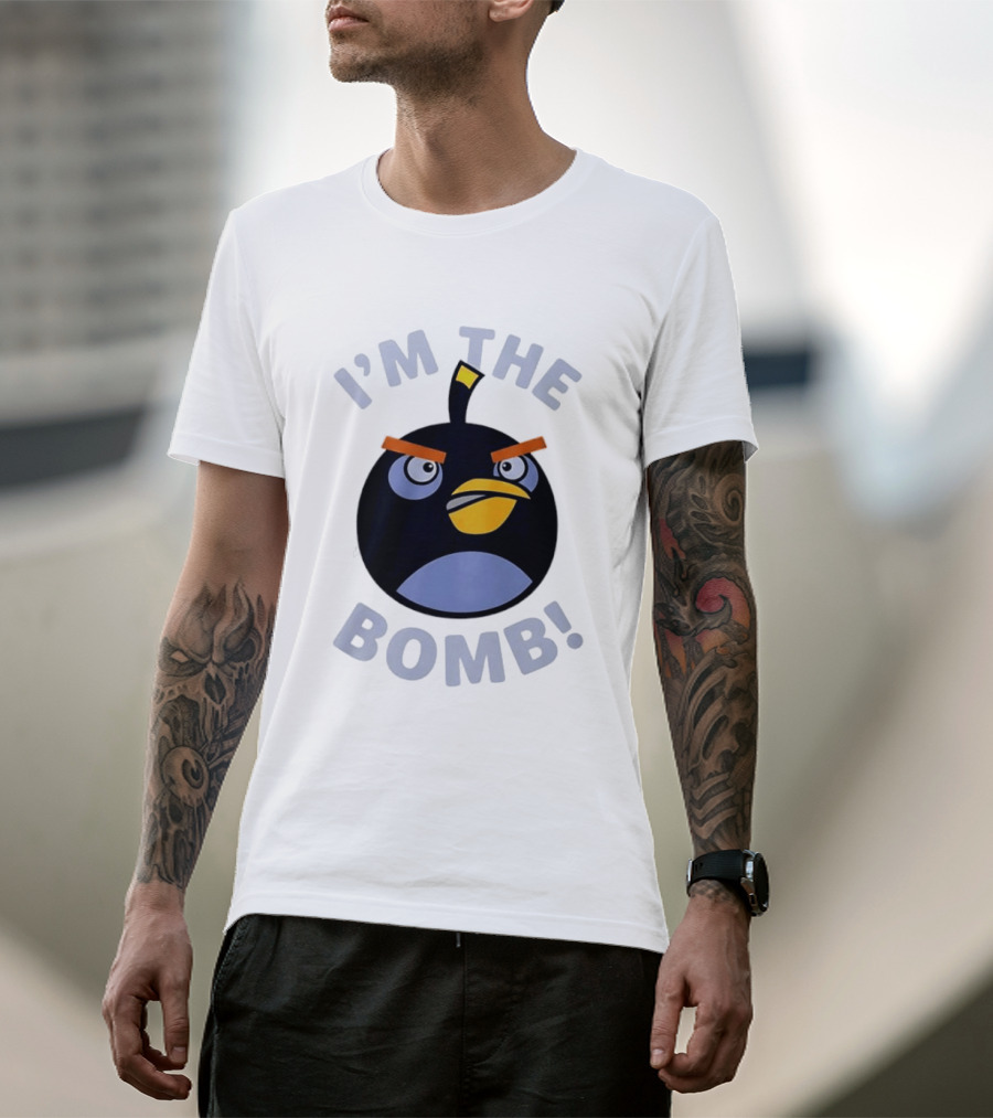 Angry Birds I'm The Bomb Character Face T-Shirt