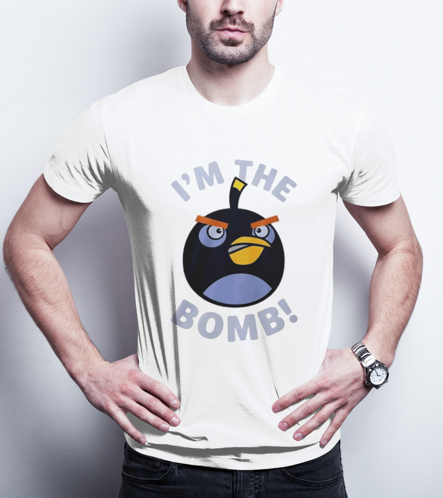 Angry Birds I'm The Bomb Character Face T-Shirt