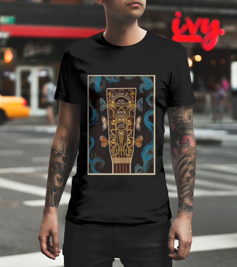 Addison Rose Cannery Hall Nashville July 24 2026 Event With Mario Williams Ava Charles Aiden Walters T-Shirt