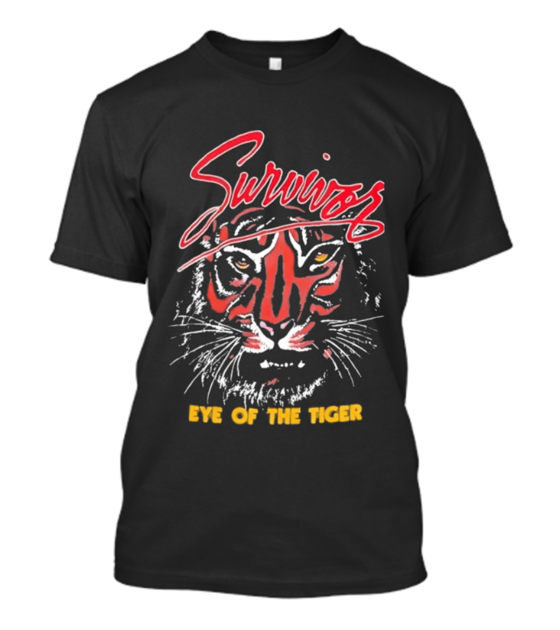Survivor Eye Of The Tiger Tiger Face T-Shirt
