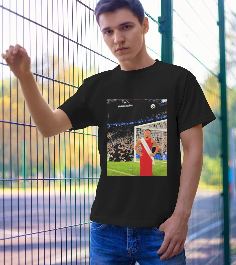 Gabriel Miss Penalty Puskás Aréna Football Moment T-Shirt