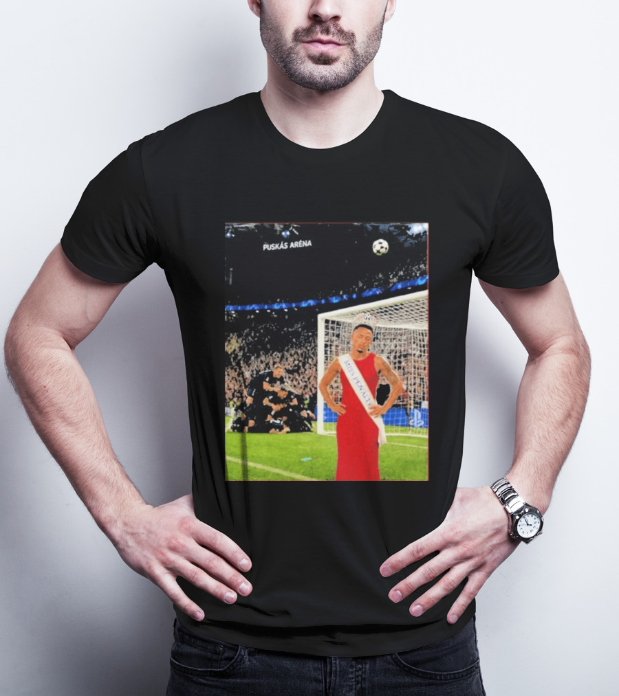 Gabriel Miss Penalty Puskás Aréna Football Moment T-Shirt