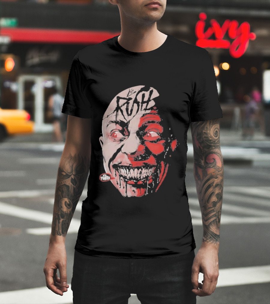 Lio Rush Fineee Comic Expression T-Shirt