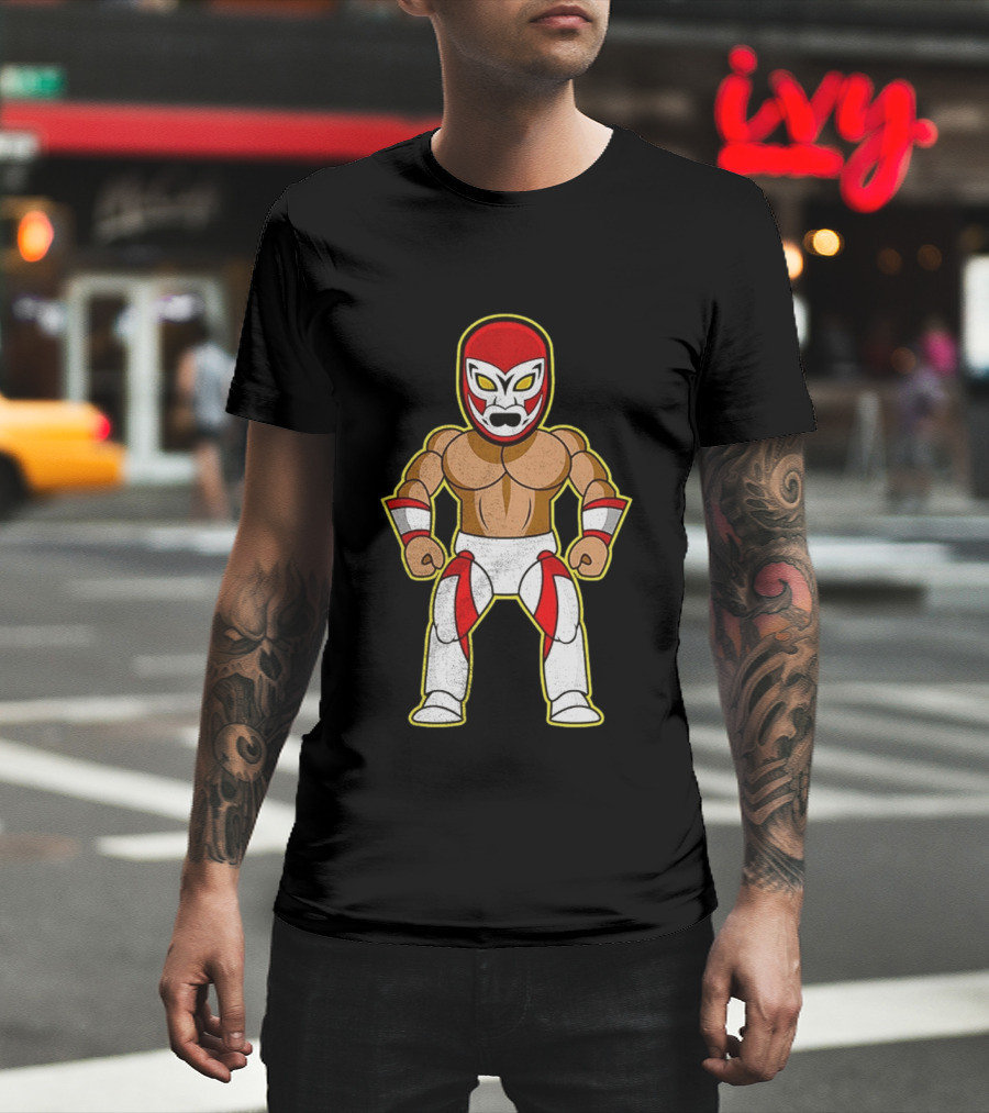 Microman AAA Superstar Masked Wrestler WWE 2025 Cartoon T-Shirt