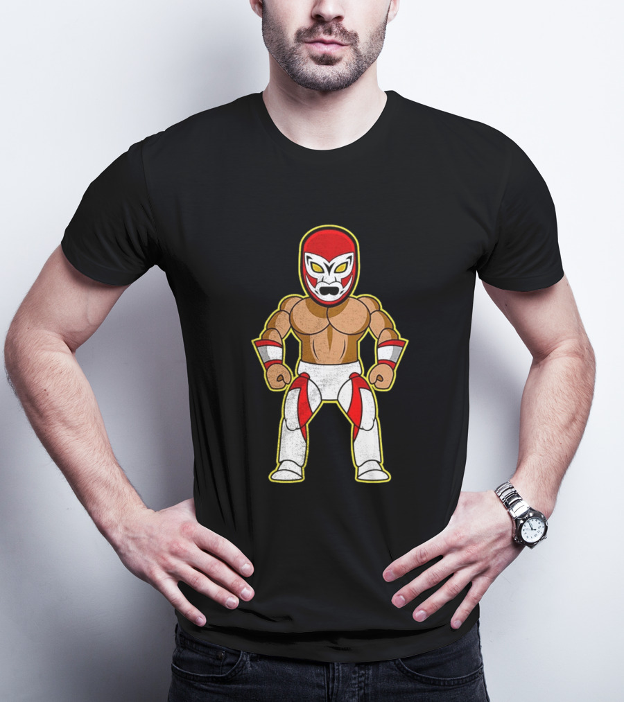 Microman AAA Superstar Masked Wrestler WWE 2025 Cartoon T-Shirt