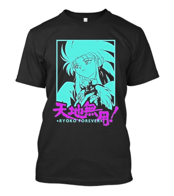 Tenchi Muyo Ryoko Forever Anime Character Illustration Gaming T-Shirt