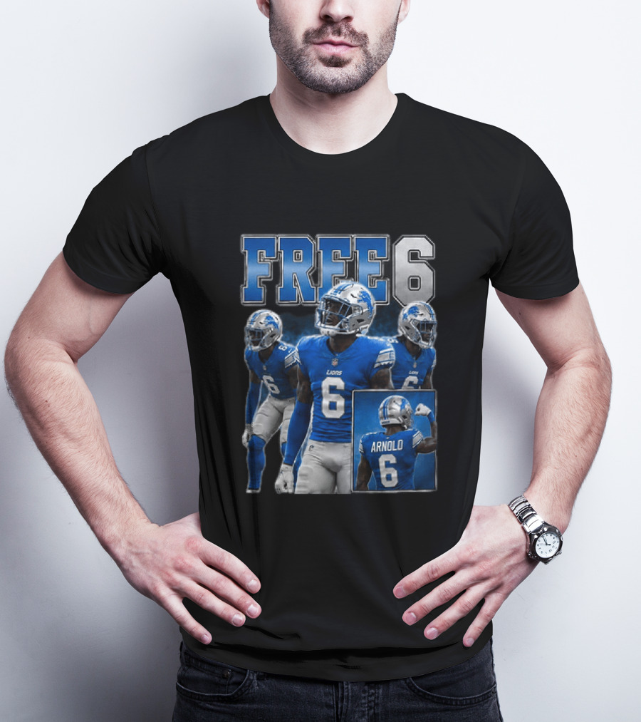 Lions Free 6 Arnold St Brown Brothers T-Shirt