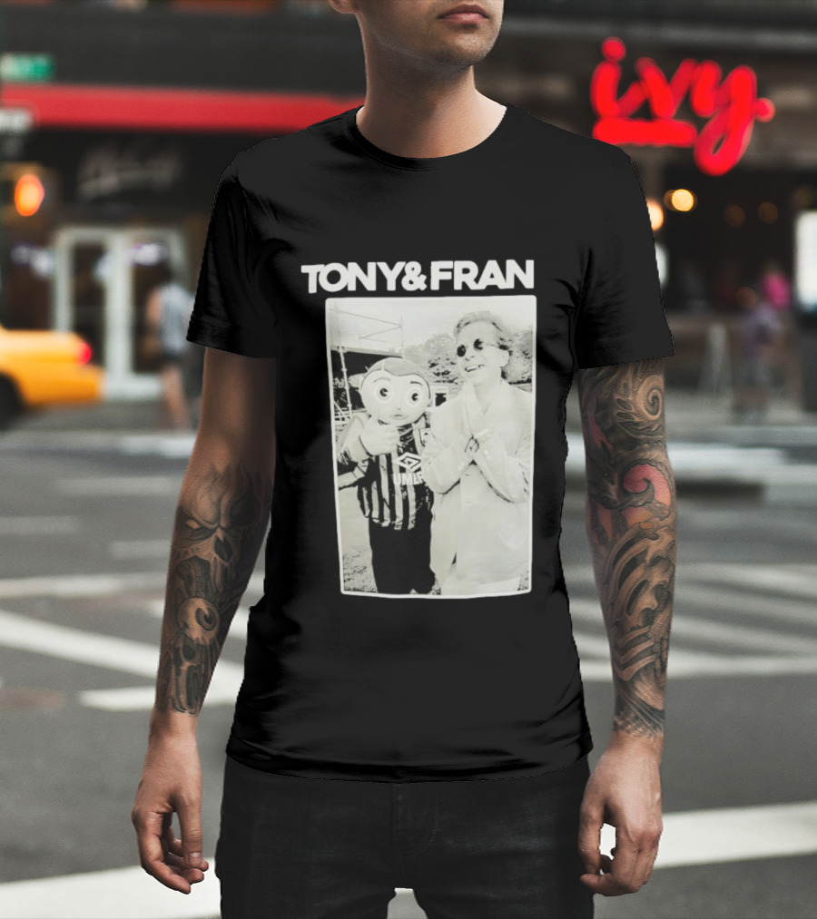TONY & FRAN Frank Sidebottom Umbro Motif T-Shirt