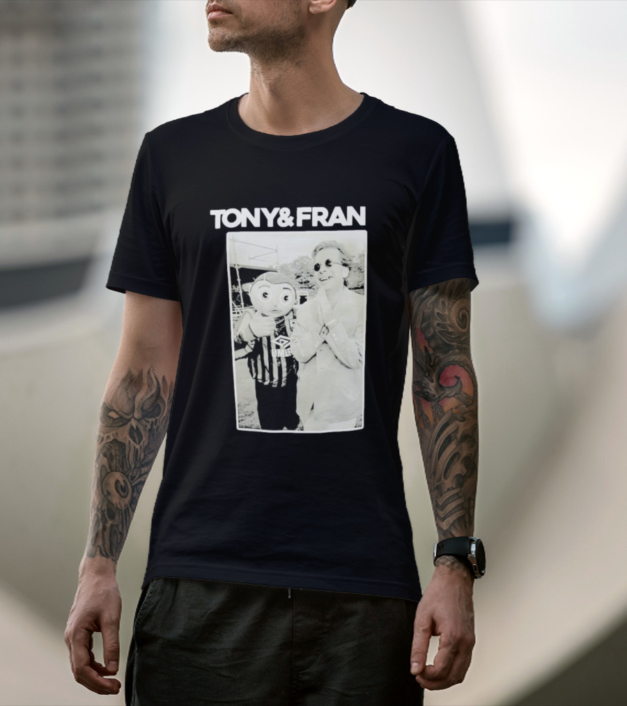 TONY & FRAN Frank Sidebottom Umbro Motif T-Shirt