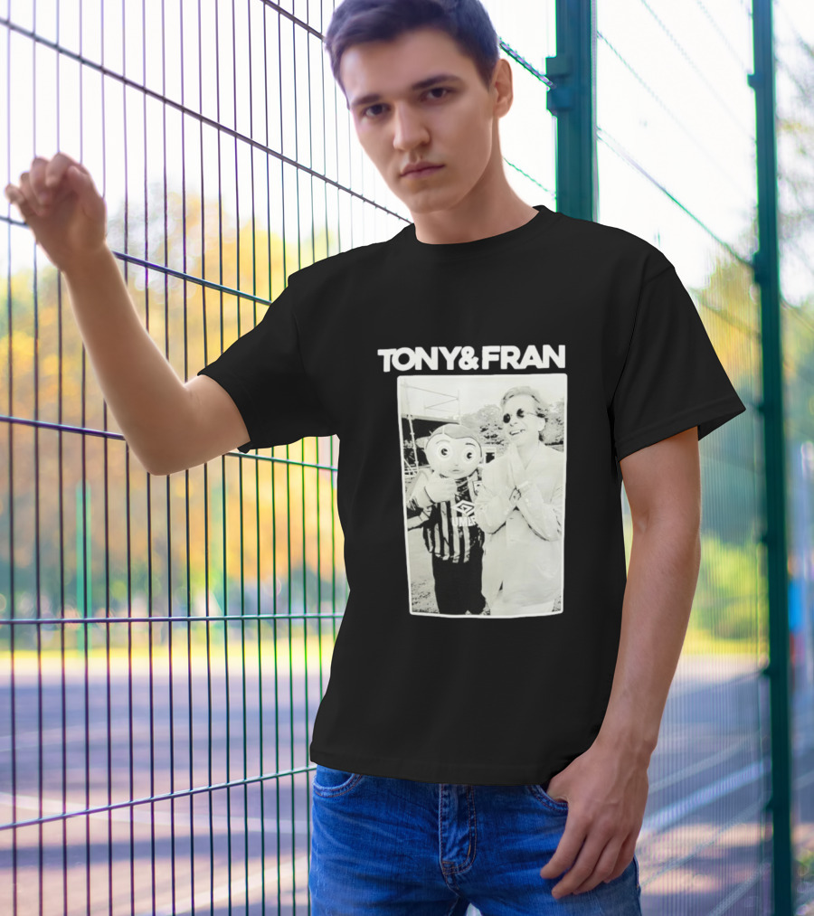 TONY & FRAN Frank Sidebottom Umbro Motif T-Shirt