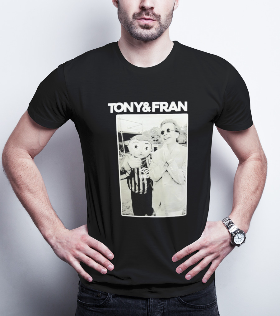 TONY & FRAN Frank Sidebottom Umbro Motif T-Shirt