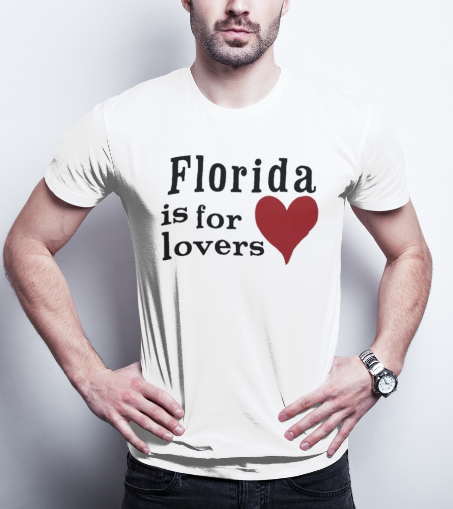 Florida Is For Lovers Heart T-Shirt