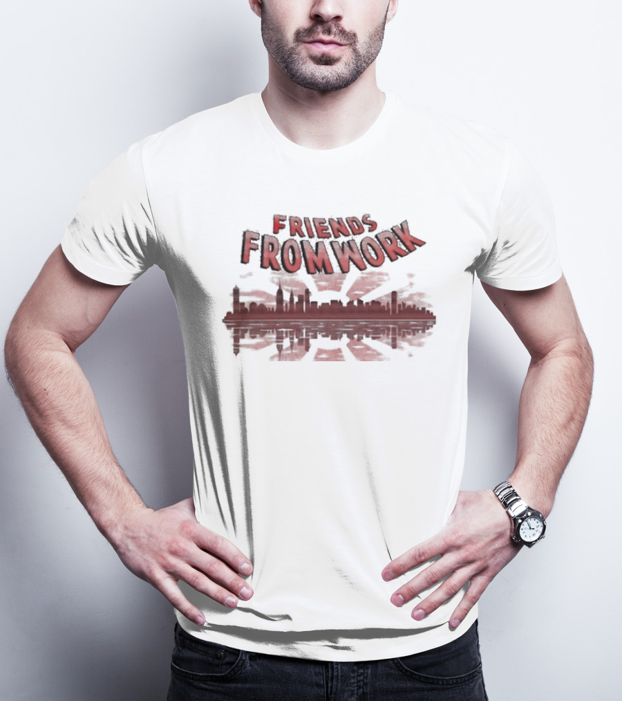 Friends From Work Spider Man Brand New Day Web Symbol Reflections T-Shirt